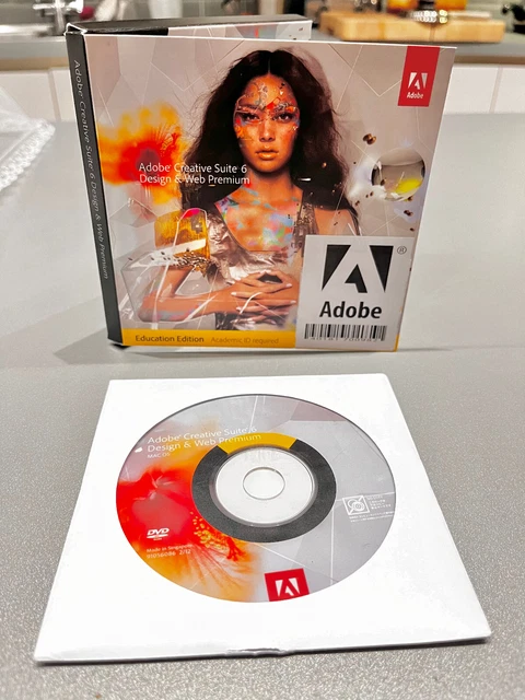 ADOBE CS6 DESIGN & Web Premium - Box, disc and full retail license £249 ...