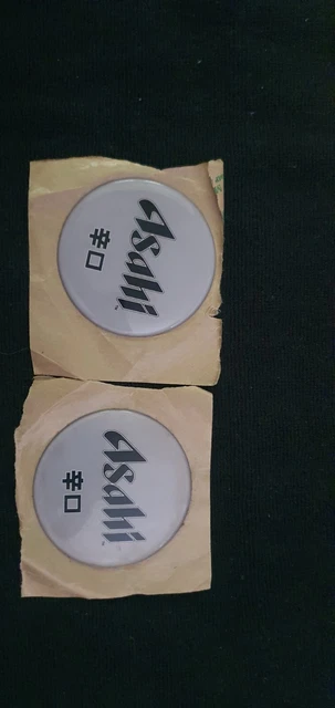 ASAHI BEER TAP Badge Decals X 2 $10.00 - PicClick AU