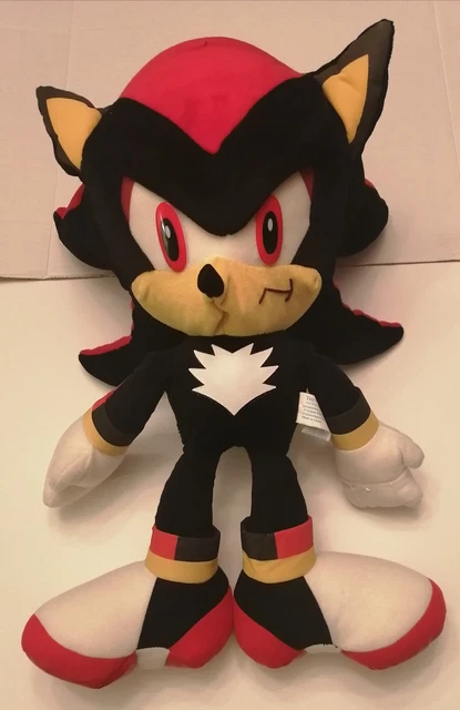 RARE LARGE 24” Sonic The Hedgehog shadow Plush Toy Network Sega $70.00 ...