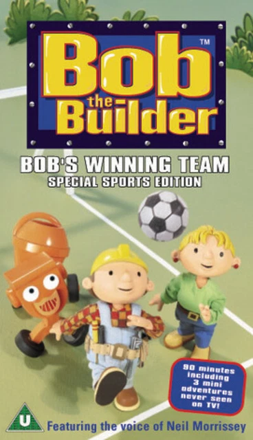BOB THE BUILDER: Bob's Winning Team DVD (2002) Neil Morrissey cert U ...