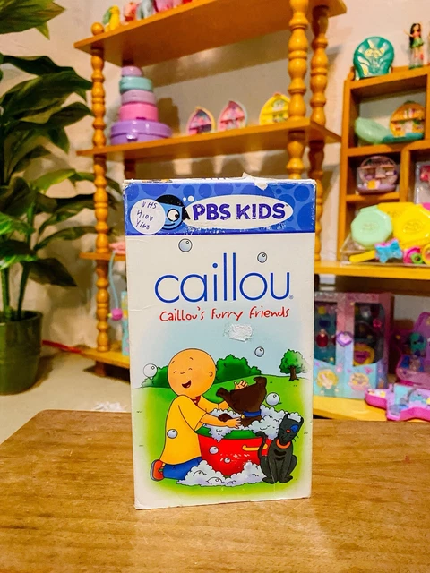 Caillou’S Furry Friends : Caillou Caillou’s Furry Friends VHS Video ...
