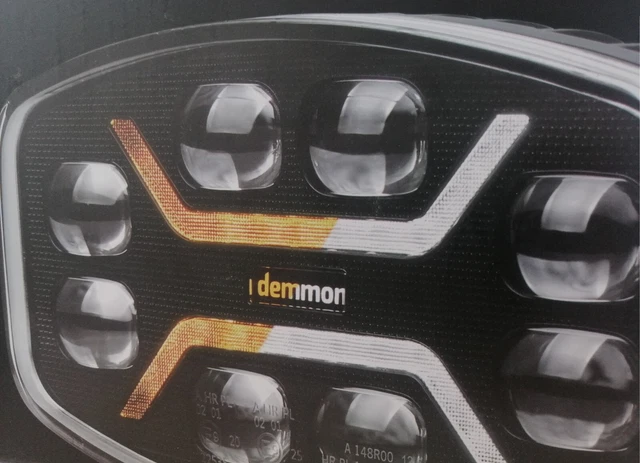 TOIT DEMMON LED Léger Ensemble DRL 25.4cm 24V x2 pour Volvo Fl Fe Fmx ...