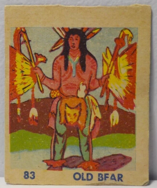 1930 R185 INDIAN and Western #83 Old Bear $6.99 - PicClick CA