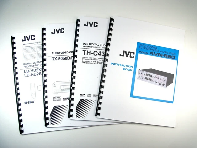 JVC DR-MX1S DVD Recorder Owners Instruction Manual $19.99 - PicClick