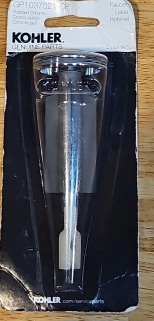 KOHLER GENUINE PART GP1037021-CP Pop-Up Drain Stopper Polished Chrome ...