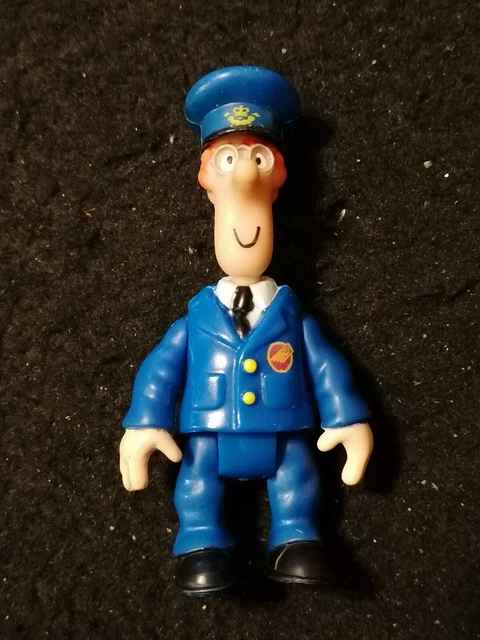 PLASTIC POSTMAN PAT MINI FIGURE 2008 ER plc CHILDRENS TOY COLLECTABLE £ ...