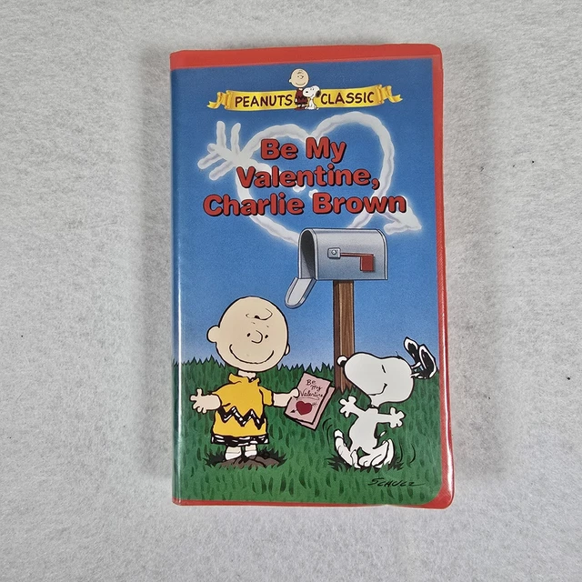 BE MY VALENTINE Charlie Brown VHS Peanuts Classic Movie Snoopy £5.85 ...