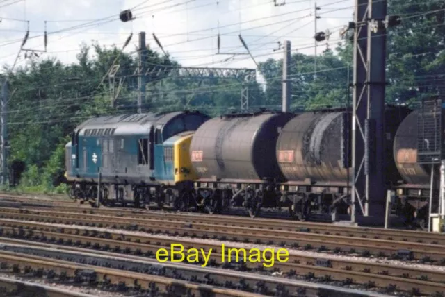 PHOTO RAILWAY 6X4 Class 37 37168 Oil Train Preston c1984 £2.00 ...
