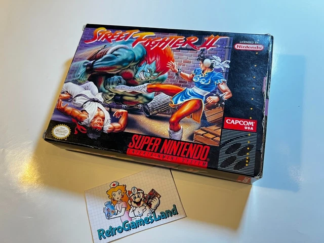 STREET FIGHTER II - NTSC USA - Super Nintendo SNES SF2 Street Fighter 2 EUR 57,00 - PicClick FR