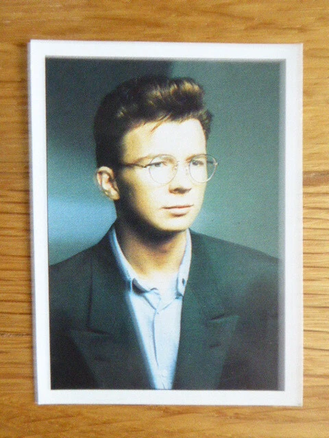 RICK ASTLEY MERLIN Sticker #27 The Top Of The Pops 1989 £2.99 - PicClick UK