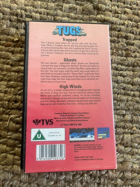 TUGS - TRAPPED Ghosts High Winds - Vhs A Rare Find £155.98 - PicClick UK