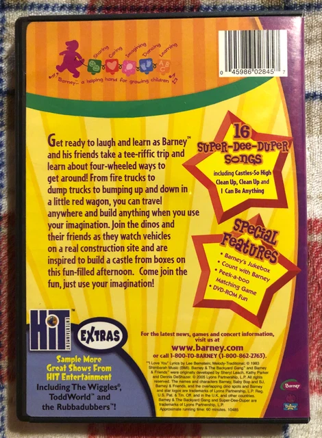 BARNEY: JUST IMAGINE [2005] {HIT Entertainment} | DVD, No Scratches ...