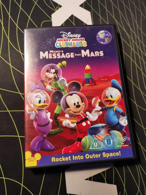DISNEYS MICKEY MOUSE Clubhouse Mickey's Message From Mars Dvd Disney £9 ...