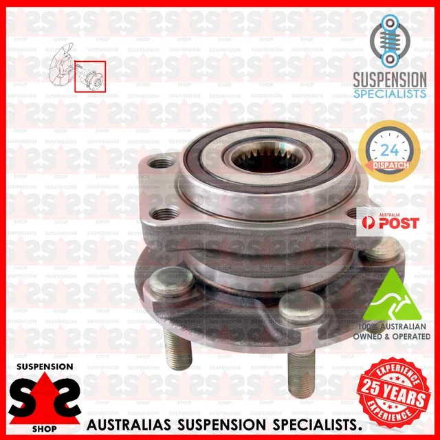 FRONT AXLE LEFT Or Right Wheel Hub Suit SUBARU Liberty 2.0 AWD (BL5) LEGACY IV EUR 142,62 ...
