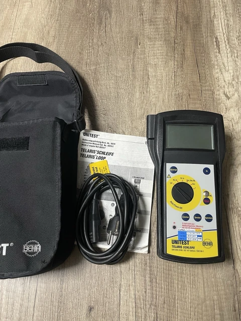 BEHA UNITEST TELARIS Schleife (Loop) Schleifenmessgerät 8978 EUR 199,00 ...