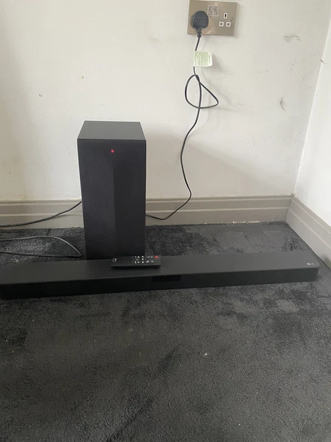 LG SN5, 2.1 Ch, 400W, Soundbar and Wireless Subwoofer with Bluetooth and DTS:X £65.00 - PicClick UK