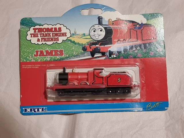 THOMAS THE TANK Engine & Friends ERTL JAMES TRAIN DIECAST NEW AND ...