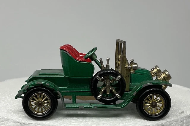 VINTAGE LESNEY MATCHBOX Models of Yesteryear No 2 1911 Renault Green ...