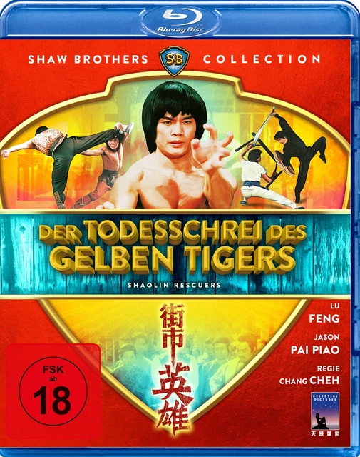 DER TODESSCHREI DES gelben Tigers - Shaolin Rescuers (Blu-ray) Piao Jason Pai Lu EUR 22,77 ...