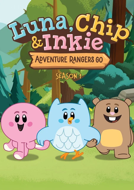LUNA, CHIP & Inkie: Season One (DVD) Becky E. Shrimpton Chirag Naik (US ...