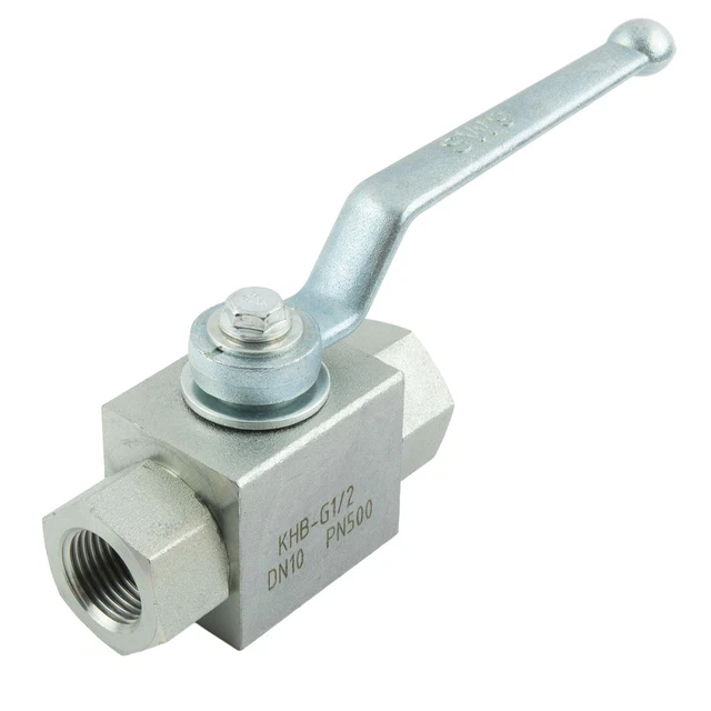 HYDRAULIC HIGH PRESSURE Ball Valve 500 Bar MWP 1/4" to 1" Float Design ...