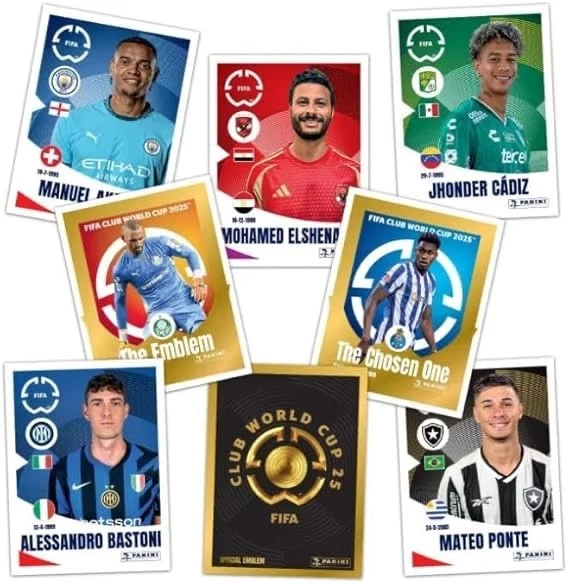 FIFA CLUB WORLD Cup 2025 - Panini Starter Pack - Sticker, Alben ...