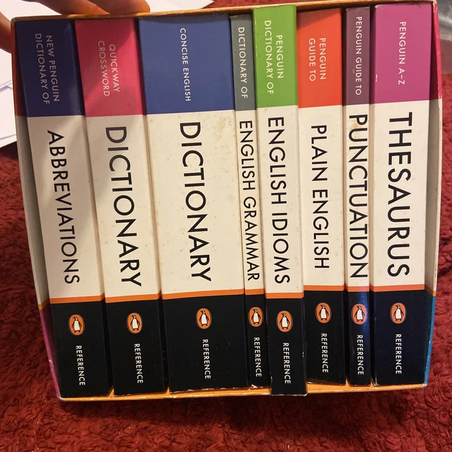 TED SMART THE Penguin Complete English Reference Collection Box Set £20 ...