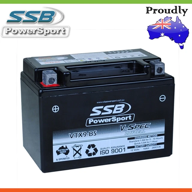 SSB 12V V-SPEC High Performance AGM Battery For KAWASAKI ZX-6R ZX600 ...
