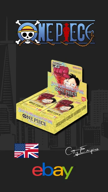 PREORDER ! ONE Piece Display Booster Box OP07 500 Years in the future ...