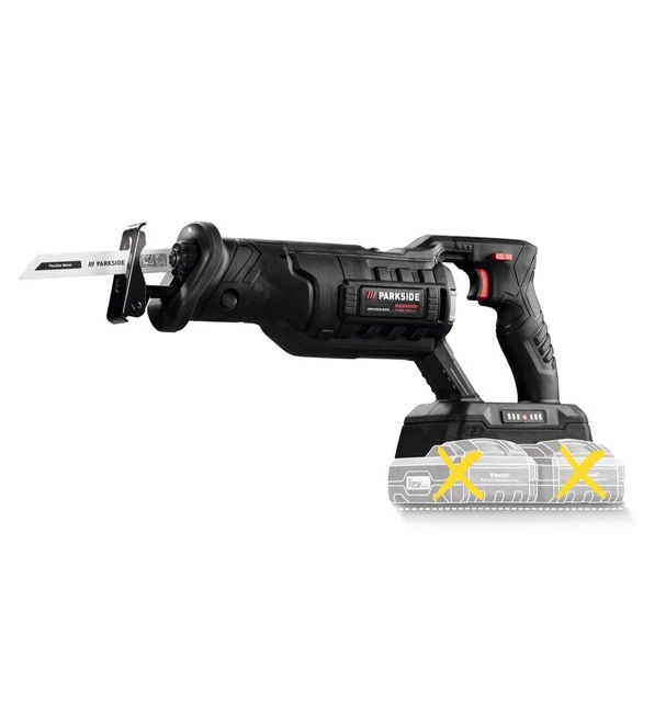 PARKSIDE PERFORMANCE PPSSA 20-Li 40V Sabre Reciprocating Saw Cheapest ...