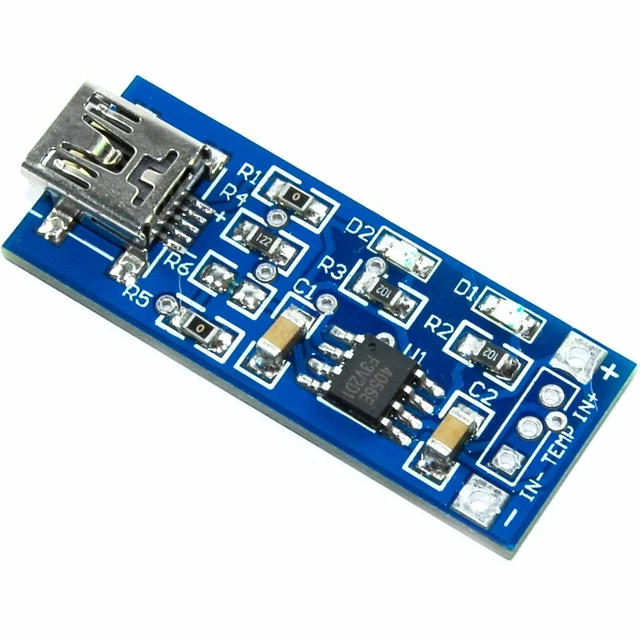 LC TECHNOLOGY TP4056 1A Lipo Batterie Charge Mini USB Module Flux Workshop EUR 4,32 - PicClick FR