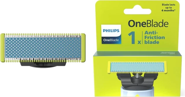 PHILIPS ONEBLADE FIRST Shave Anti-Friction Blade Head (QP215/50) £9.99 ...