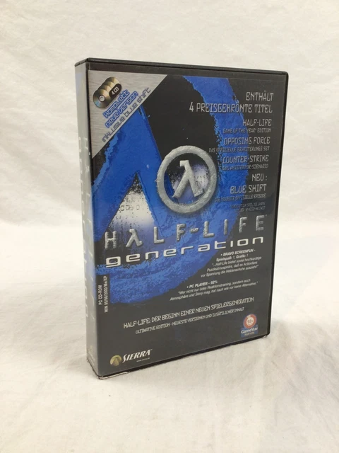 PC SPIEL HALF-LIFE Generation Pack V. 3 PC CD-Rom 2002 Activision ...