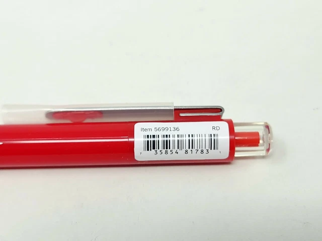 TUL RETRACTABLE PEN Gel RED Ink LIMITED EDITION Med 0.7 - NEW £9.46 ...