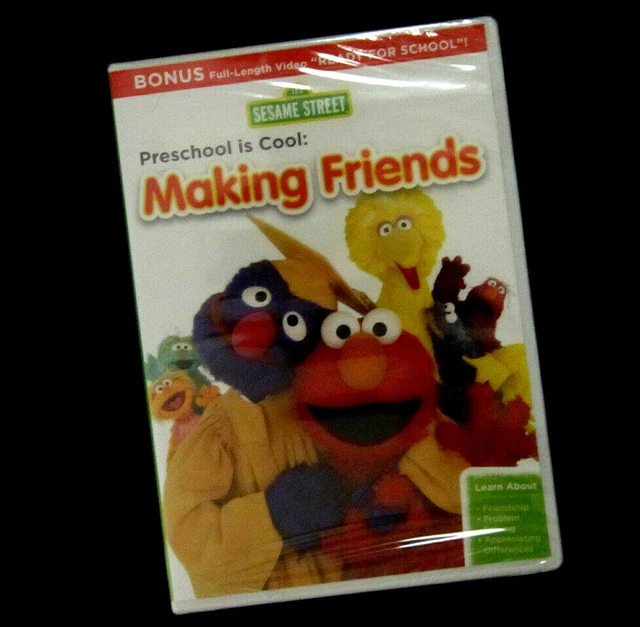 DVD SESAME STREET Preschool is Cool: Making Friends (114 minutes) EUR 5 ...