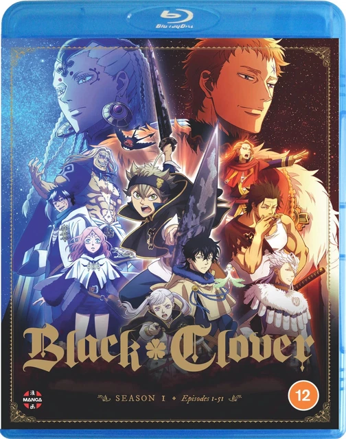 BLACK CLOVER: COMPLETE Season 1 (Blu-ray Box Set) New and Sealed £32.49 ...