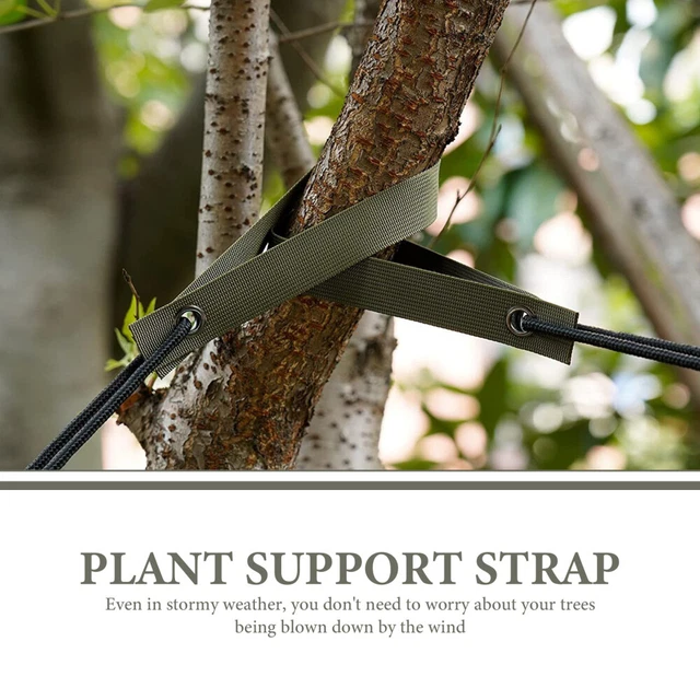 8 PCS TREE Stakes and Supports for Leaning Trees Protection Strap Stump ...