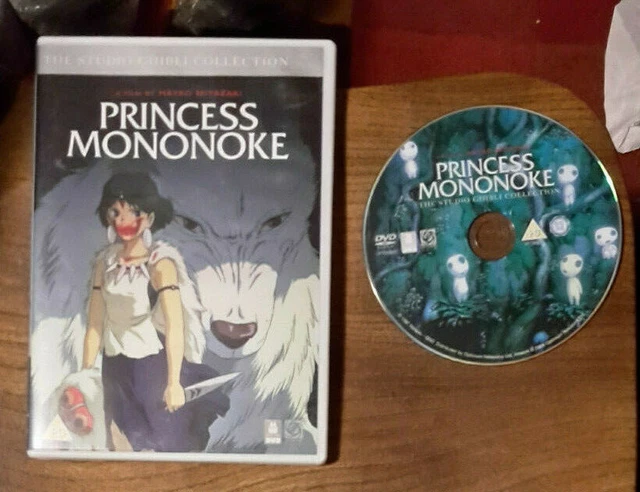 STUDIO GHIBLI PRINCESS Mononoke by Hayao Miyazaki DVD £3.49 - PicClick UK
