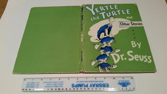 YERTLE THE TURTLE & other stories DR SEUSS 1st 1963 THE BIG BRAG ...