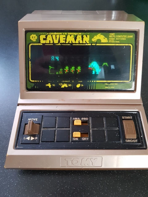 RARE VINTAGE 1982 Tomy Grandstand Caveman game - good working order £0. ...