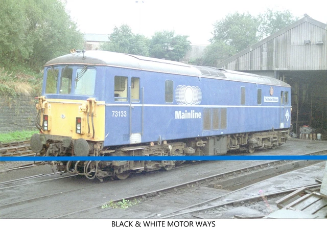 TRAIN NEGATIVE Class 73 133 In Mainline Blue Livery £0.99 - PicClick UK