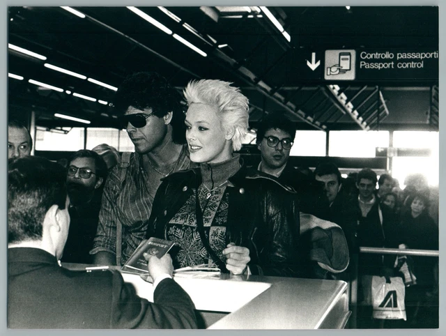 1980'S BRIGITTE NIELSEN TOP MODEL ACTRICE ROCKY IV PHOTO VINTAGE ...