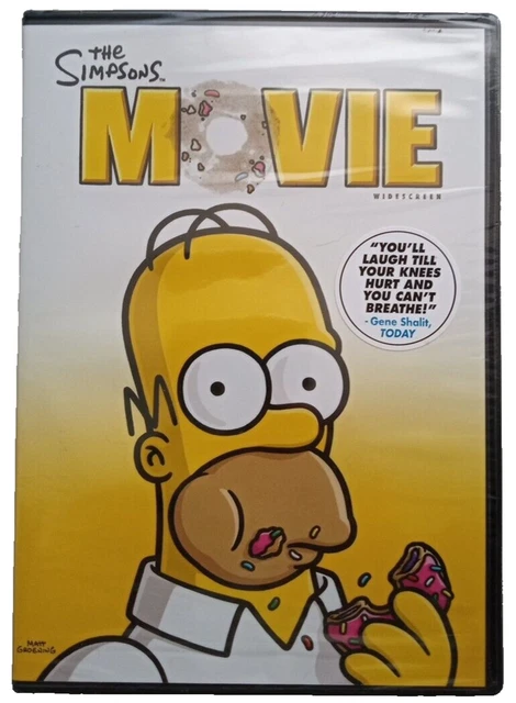 THE SIMPSONS MOVIE, Comedy, Animation, DVD, 2007, Full Frame, New ...