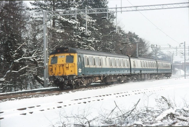 Class 304 Emu Original 35mm Railway Slide Sold With Copyright £3 00