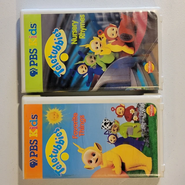 VTG PBS KIDS Teletubbies VHS LOT OF 2 Vol. 2 & 4 - Favorite Things ...
