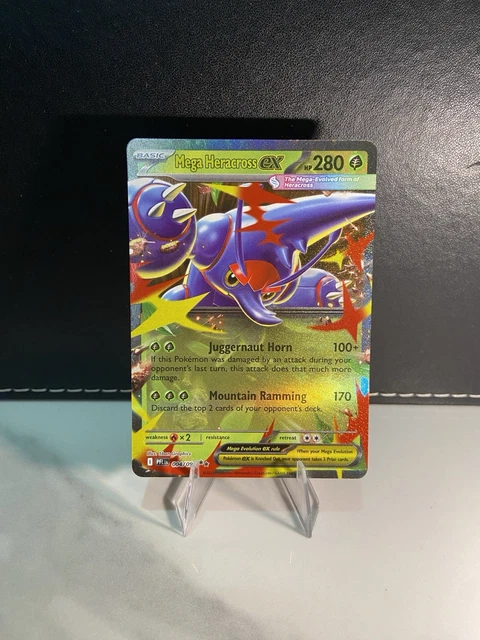 MEGA HERACROSS EX ME02: Phantasmal Flames 004/094 Double Rare Holo ...