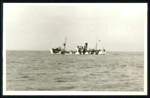 FOTO AK U-BOOT Unterseeboot U-Jäger - 12. U-Jagdflottille 1939 bei ...