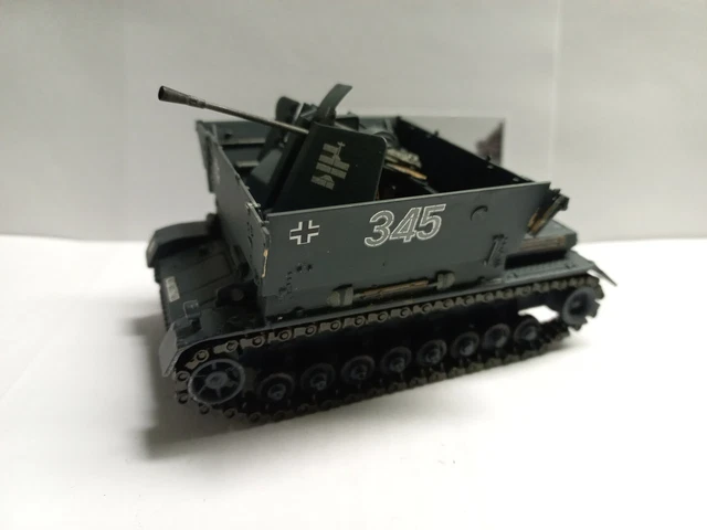 SOLIDO & TAMIYA 1/50, Panzer IV Mobelwagen AntiAérien, Allemand WW2 ...