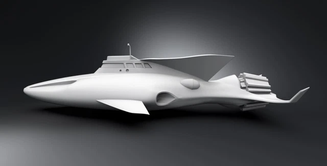 STINGRAY - STINGRAY Submarine - 1/36 Scale Stingray inspired Prop Gerry ...