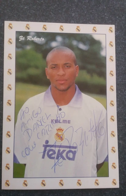 HSV-BAYERN MUNCHEN-LEVERKUSEN BRAZIL 'A' ZE ROBERTO-HAND ORIGINALE ...